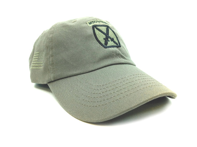 10th Mountain Div Cap OD – Bradley's Surplus