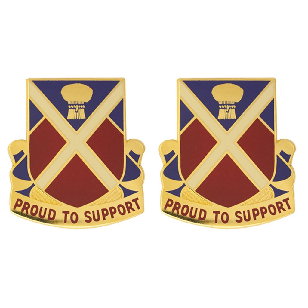 Army 10th Support Battalion Unit Crest Distinctive Unit Insignia - DUI ...