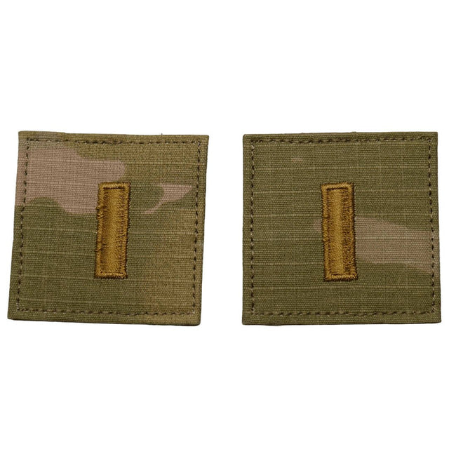Second Lieutenant Rank Insignia – Army 2LT Patches, Pin-Ons & Epaulets ...