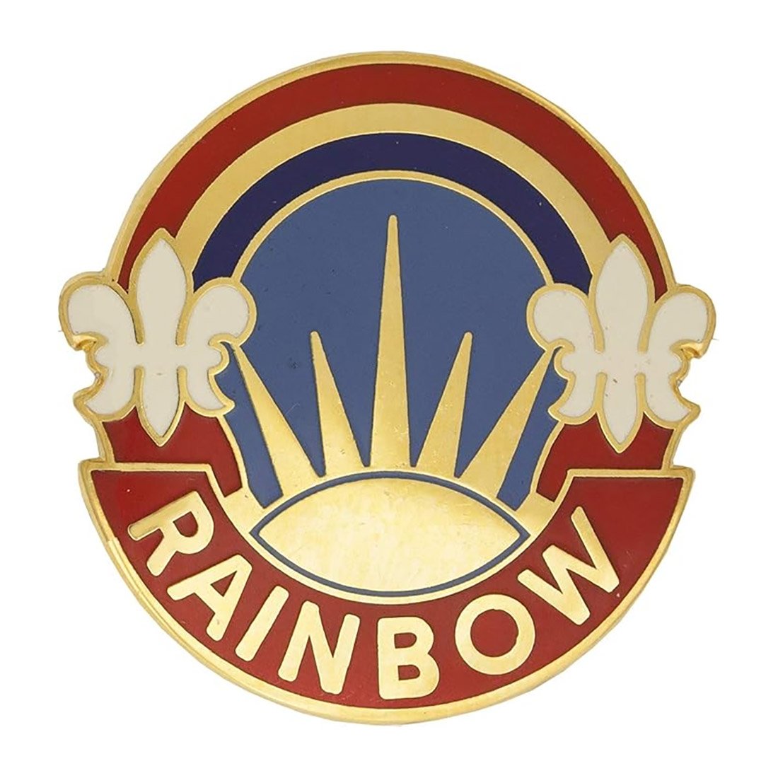 42nd Infantry Division Unit Crest Rainbow – Bradley's Surplus