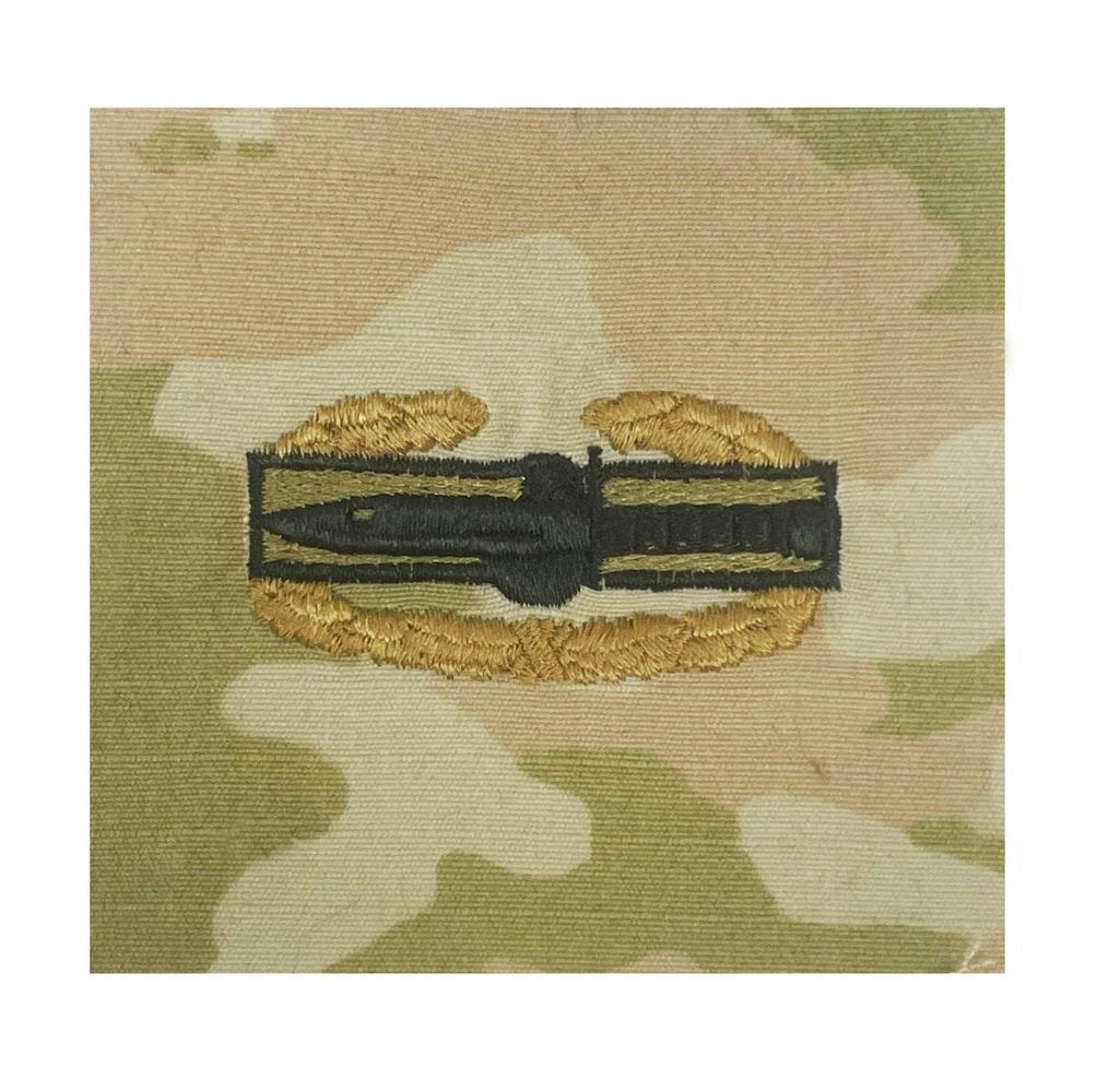 Army Master Combat Action Badge – OCP Gold Wreath | Made in USA ...