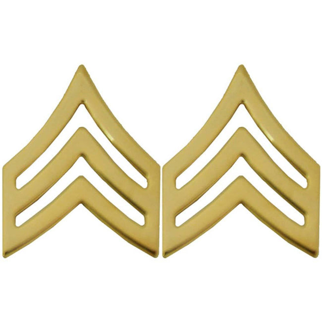 Army Rank Pins Gold, Black and Silver For Service Uniforms – Bradley's ...