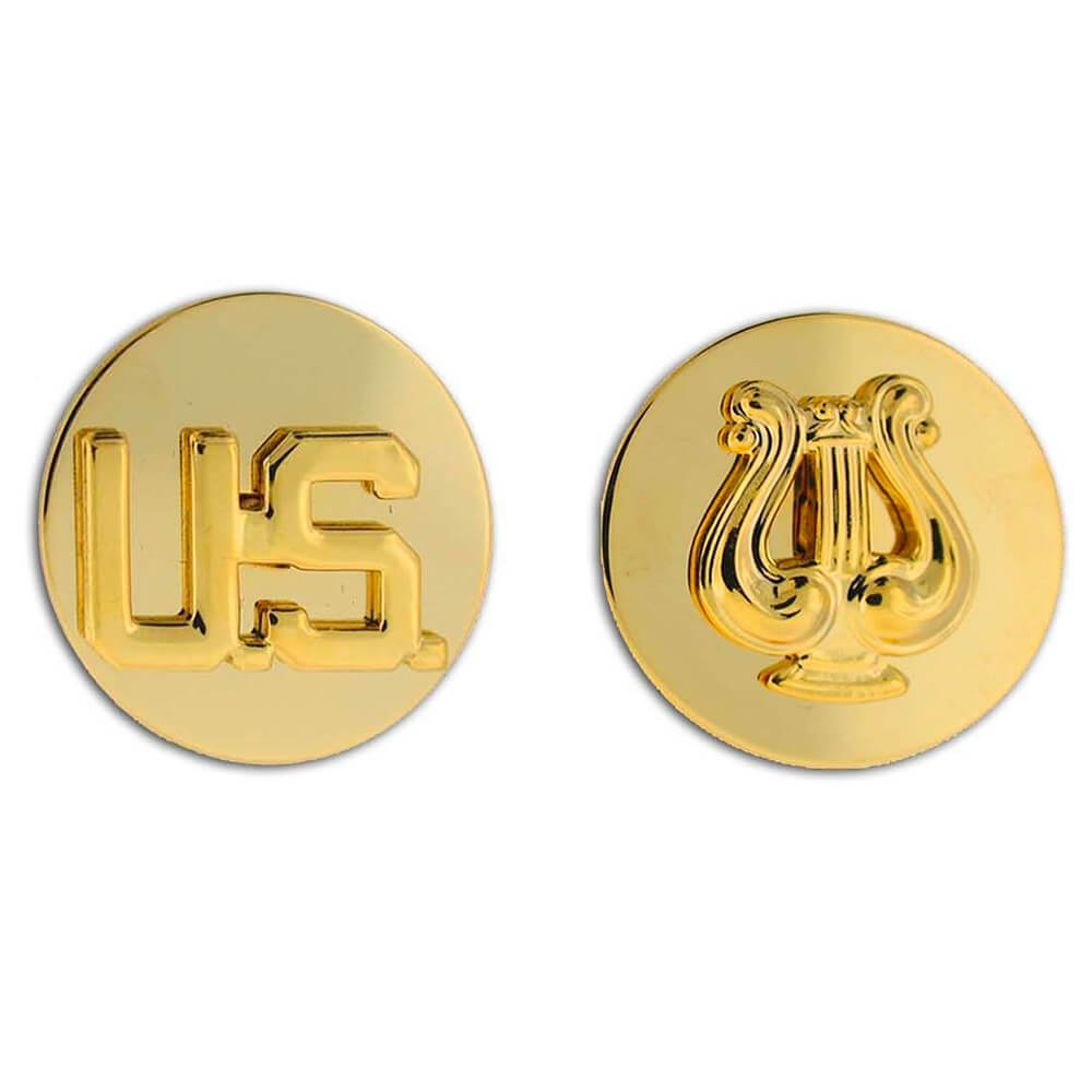 Army Enlisted US and Musicians Branch Insignia Collar Device – Bradley ...