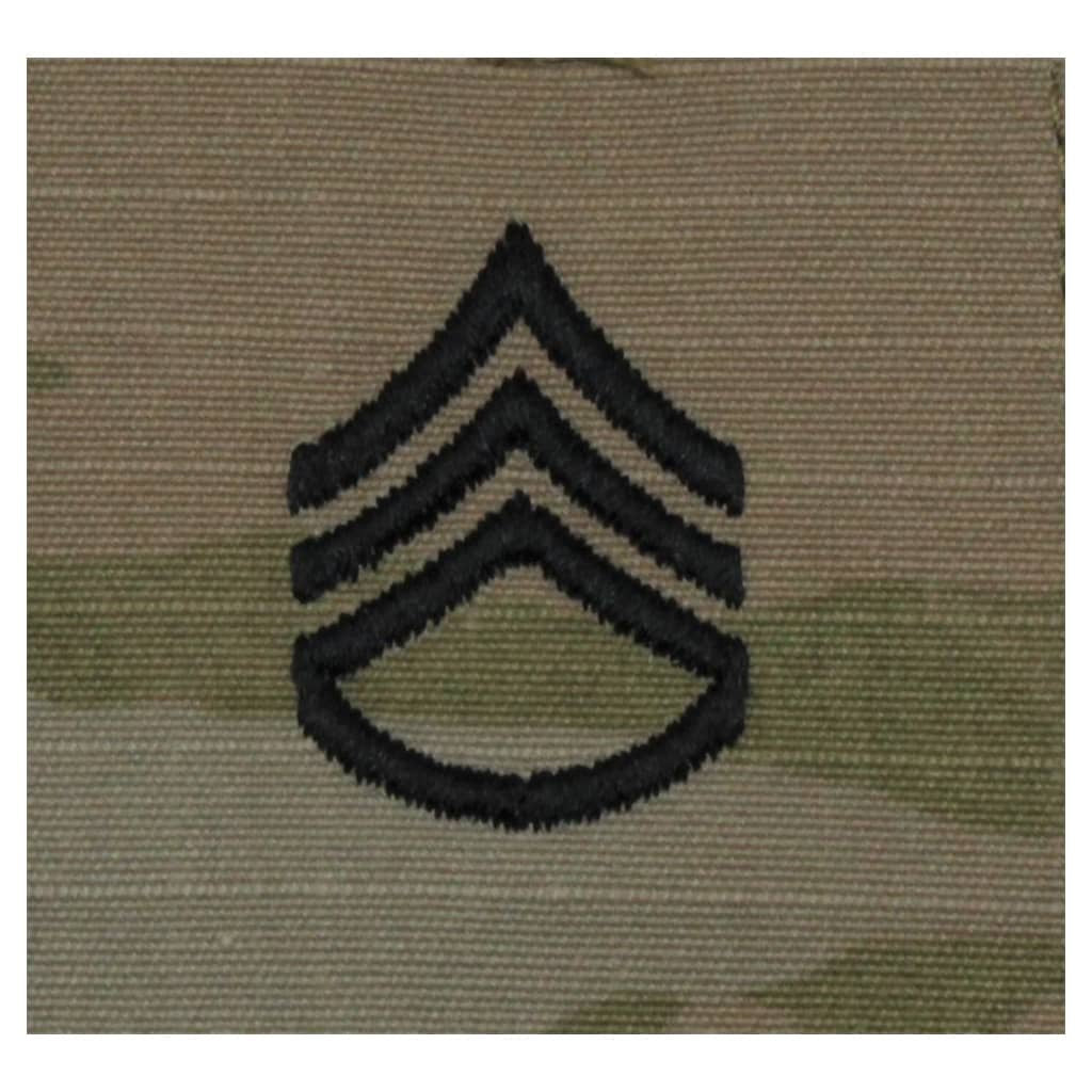 SSG Staff Sergeant Army Rank Sew-On OCP Patch - 2x2 For OCP Uniforms ...
