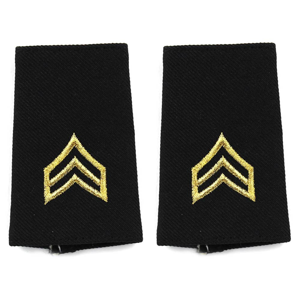 Army Sergeant Epaulets – Short Shoulder Marks for ASU For Females ...