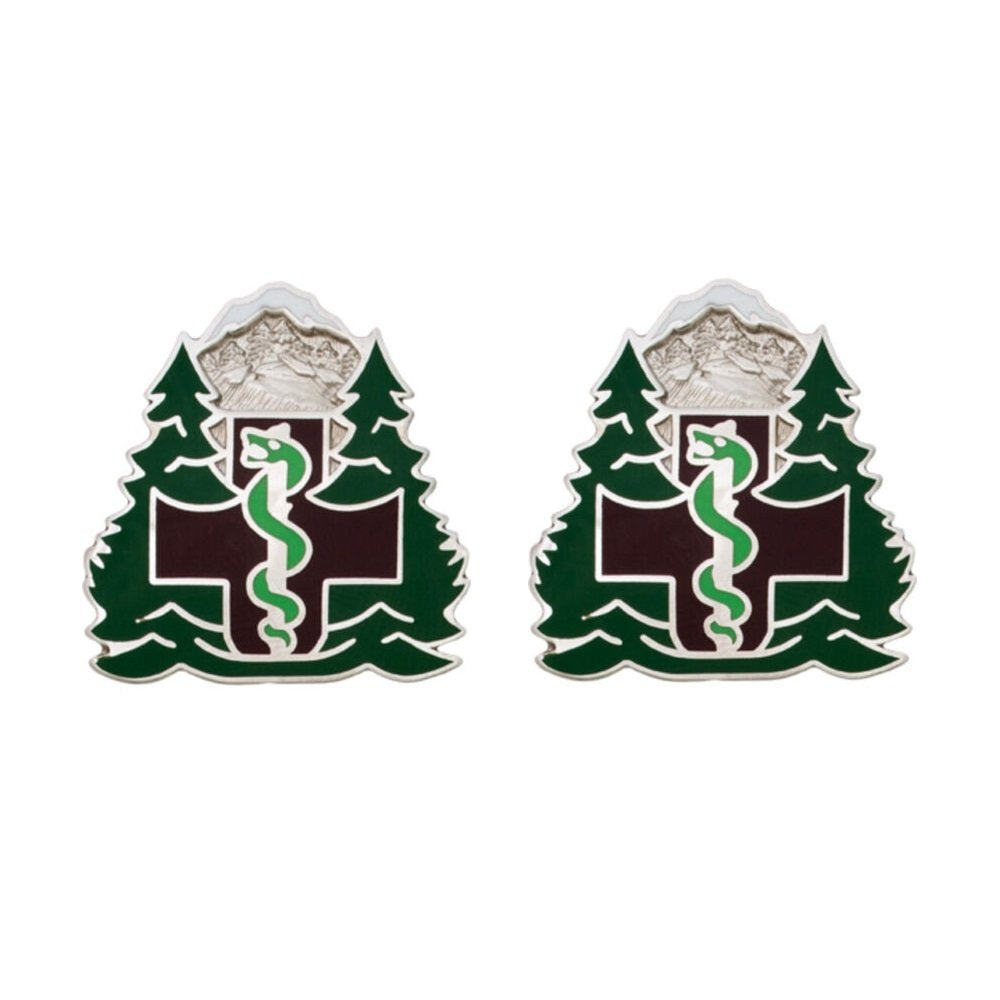 Meddac Fort Drum Unit Crest - Left and Right – Bradley's Surplus