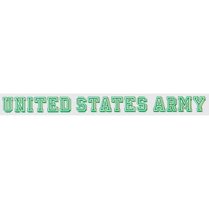 United States Army Window Strip Decal 18" – Weather & UV Resistant ...