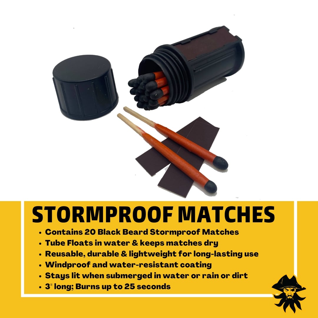 Stormproof Fire Matches – Bradley's Surplus
