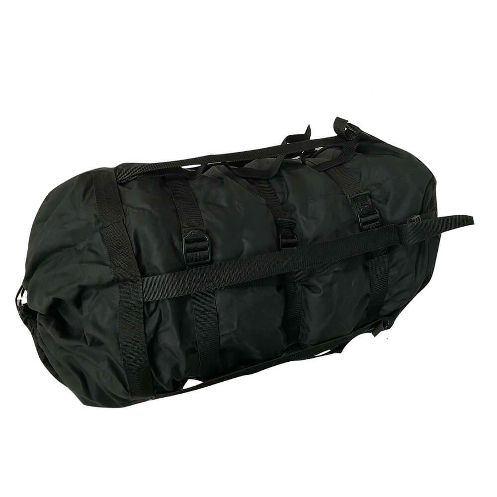 USGI Black Nine Strap Black Nylon Compression Stuff Sack - Used ...