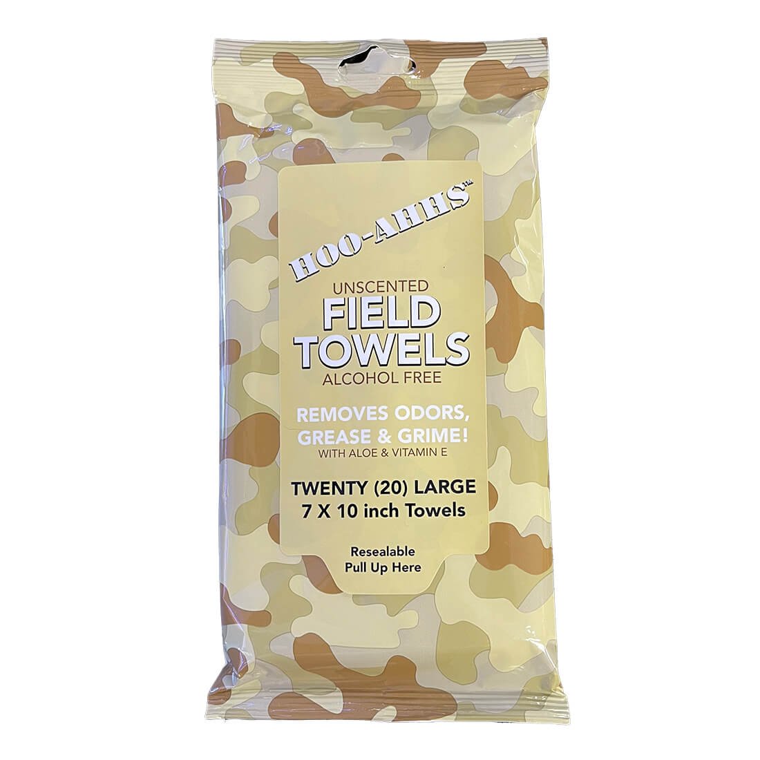 Hoo-Ahhs Unscented Field Towel - 20 Count – Bradley's Surplus