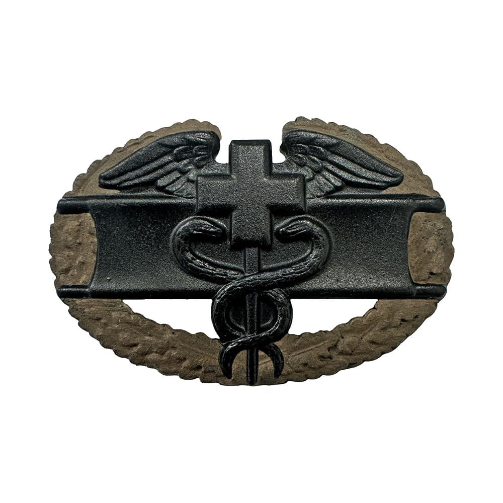 Master Combat Medical Badge 1st Award – Full Size Black Metal CMB ...