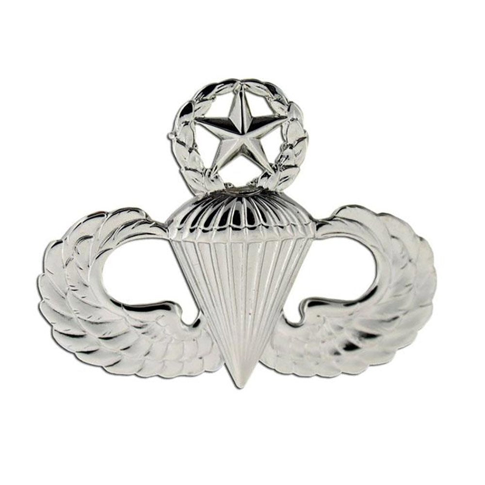 Army Master Parachutist Badge – Full Size Jump Wings with Mirror Finis ...