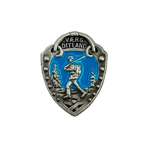 Norwegian Foot March Badge - Silver – Bradley's Surplus