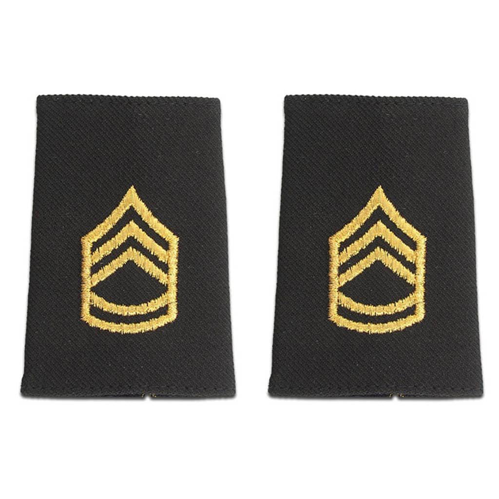 Army Sergeant First Class Epaulets – Short Shoulder Marks – Bradley's ...