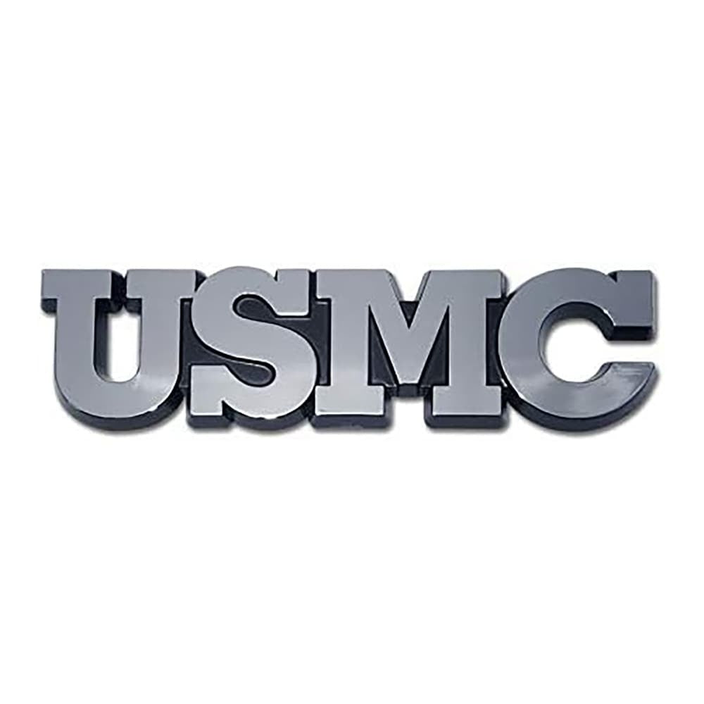 USMC Chrome Plated Auto Emblem – Bradley's Surplus