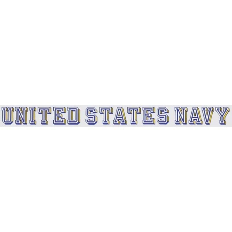 United States Navy Window Strip Decal 18 inch – Bradley's Surplus