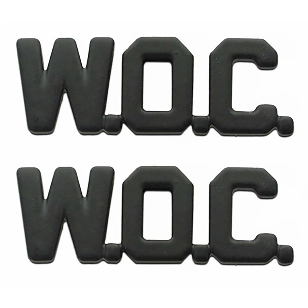 Army Warrant Officer Candidate Pins | Black Metal Pair – Bradley's Surplus