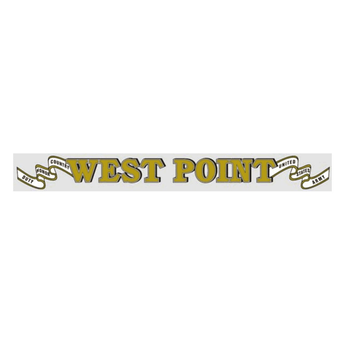 West Point Window Strip Decal – Bradley's Surplus
