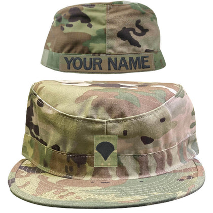 Army Patrol Cap OCP Hat Rank Builder With Sew On Rank and Name Tape ...