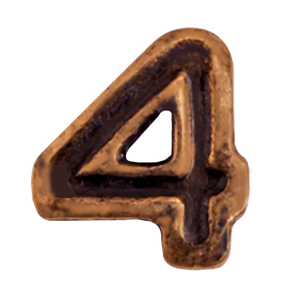 Army Bronze Numeral 4 Ribbon Device – 3/16" Attachment | Official ...