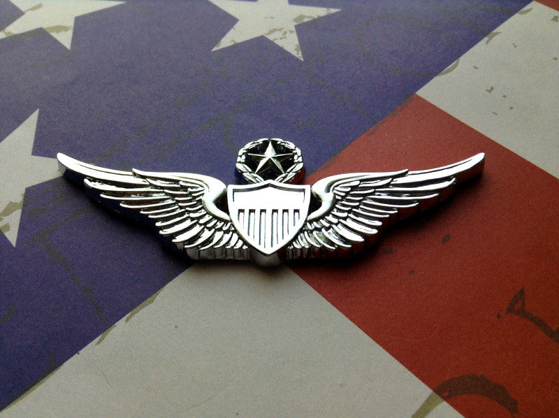 Auto Medals US Army Master Aviator Badge Metal Decal – Bradley's Surplus