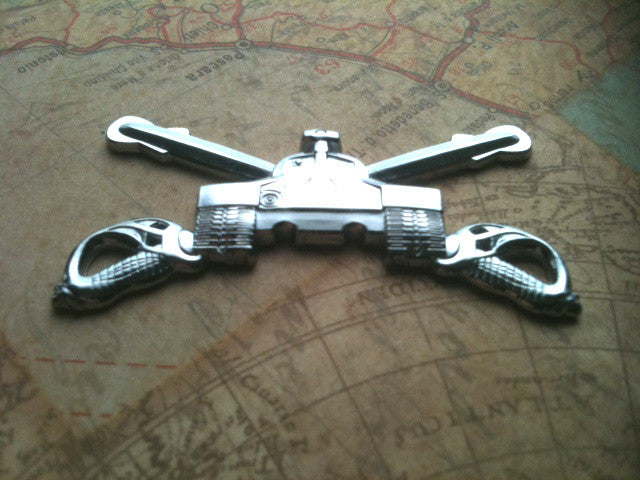 Armor Branch Insignia Metal Car Decal – Bradley's Surplus