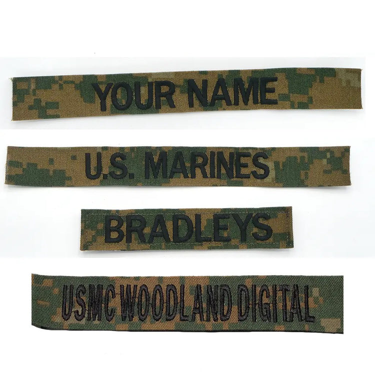 Custom Name Tapes – Military, Law Enforcement & Tactical Gear – Bradley ...