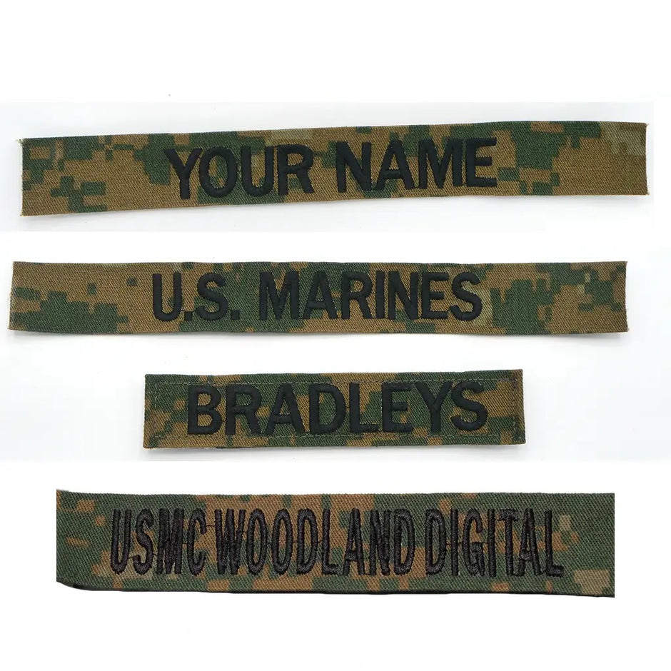 Custom Nametapes Made to Official U.S. Military Specifications
