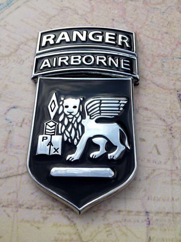 Ranger Tab Car or Truck Metal Decal by Auto Medals – Bradley's Surplus