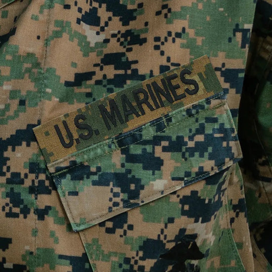USMC Name Tapes Marine Nametape Woodland Marpat Digital – Bradley's Surplus