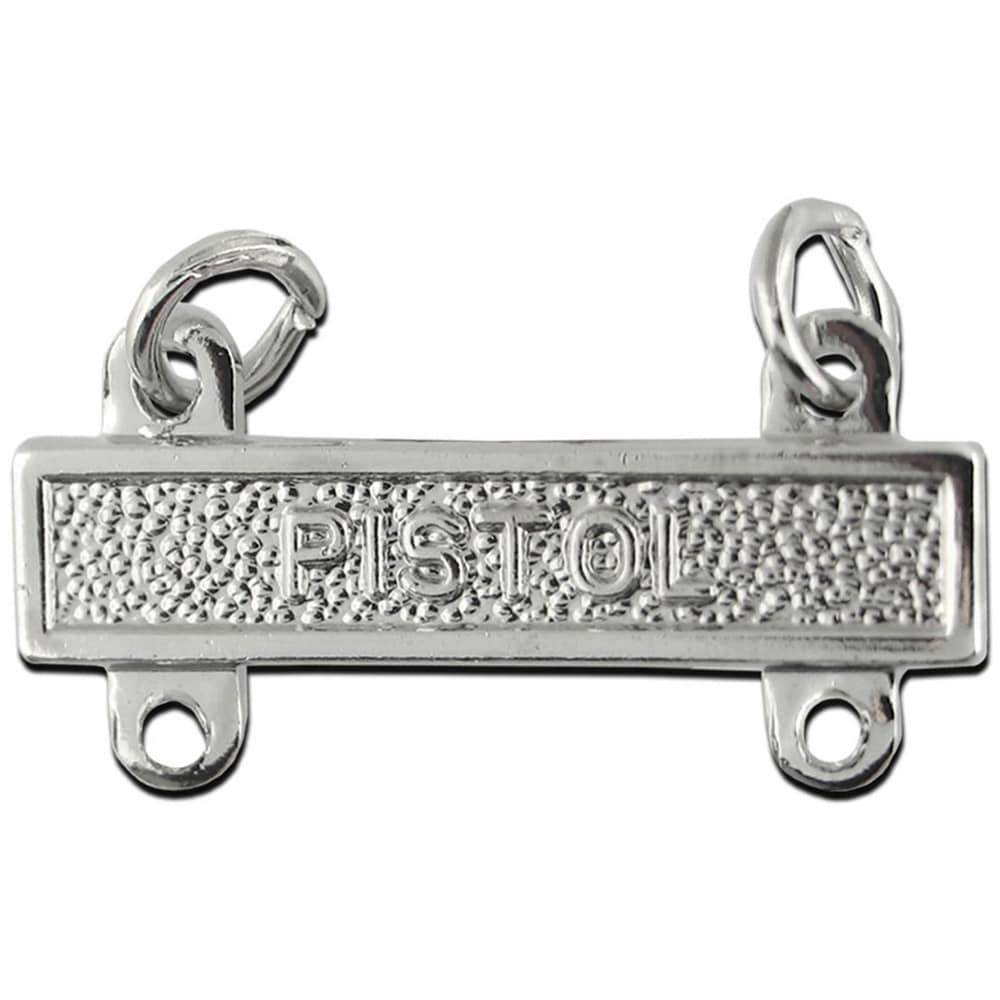 Army Pistol Qualification Bar Badge – Mirror Finish – Bradley's Surplus