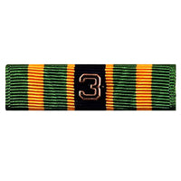 Army NCO Professional Development NCOPD Ribbon with Awards Attached ...
